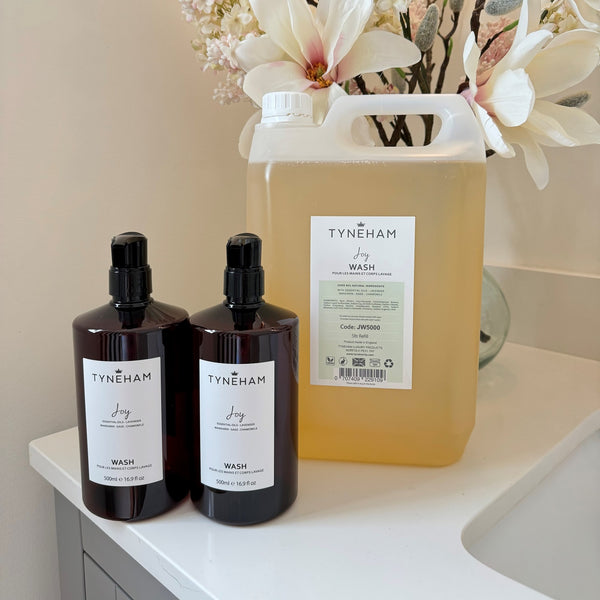 Joy Hand & Body Wash Refill & Bottle Bundle - Tyneham Luxury Products ...